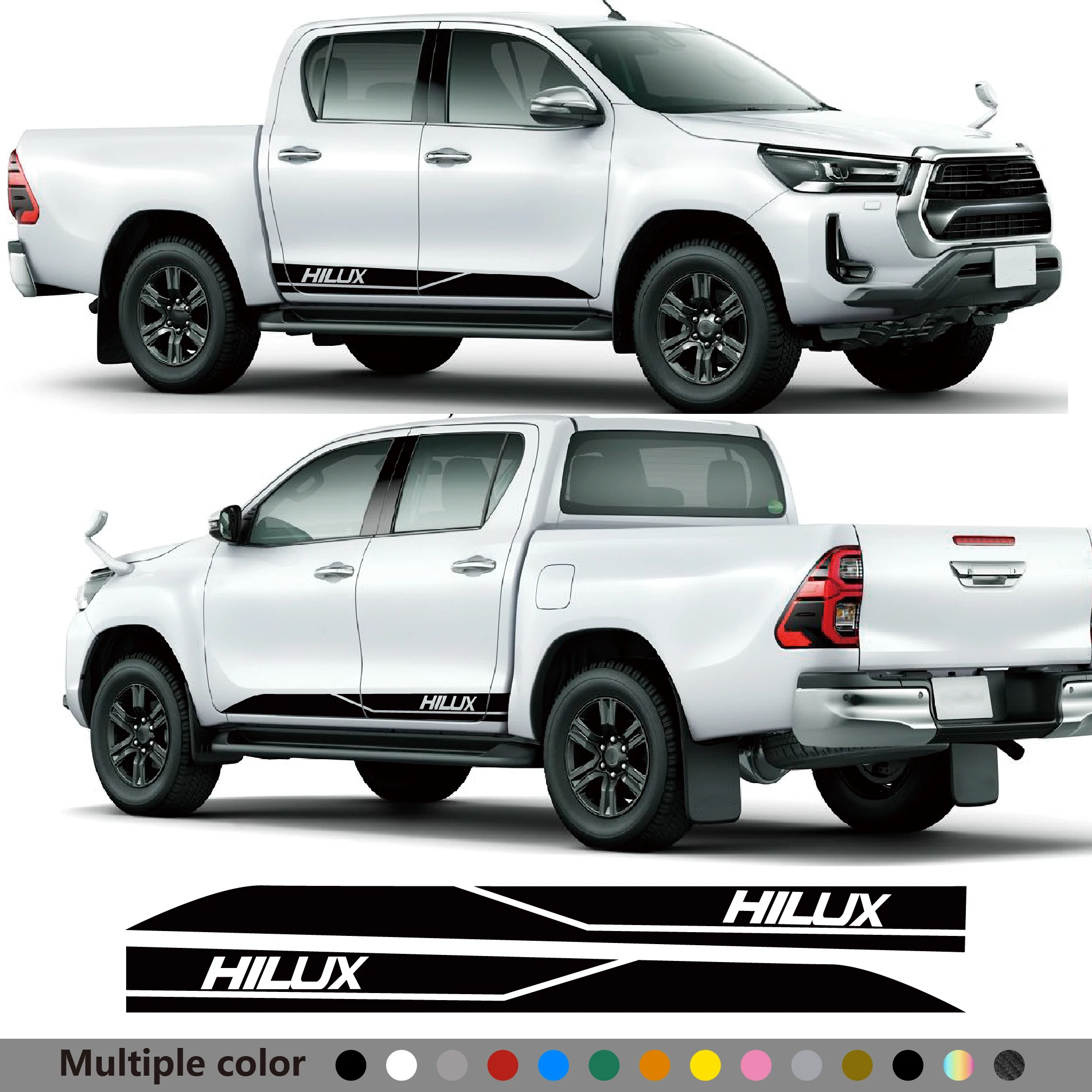 Car-Stickers-Pickup-Door-Side-Stripes-Stickers-Apply-For-Toyota-Hilux ...