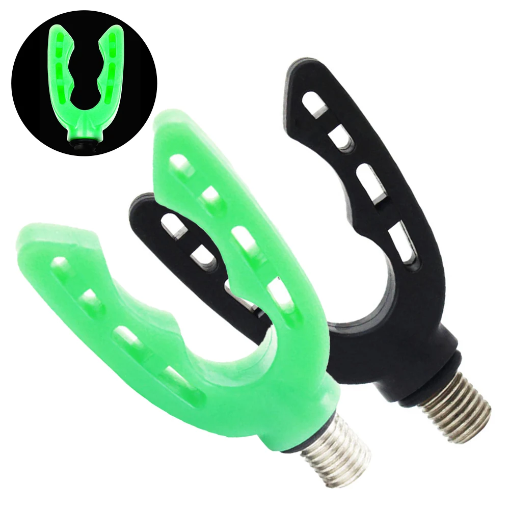 1x-Carp-Luminous-Fishing-Rod-Holder-Rest-Head-Rod-Gripper-Rest-Gripper ...
