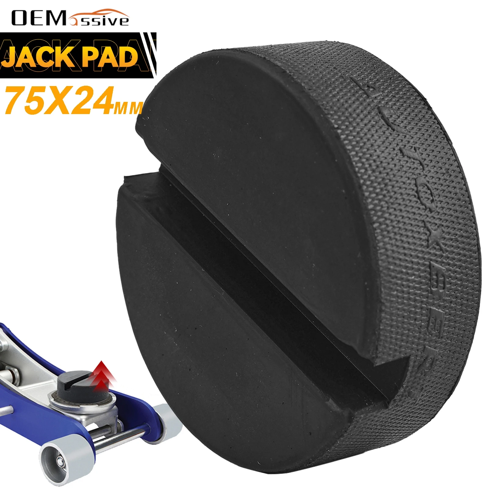 10mm Slot Rubber Jack Pad Support Pinch Weld Slotted Floor Frame Rail ...