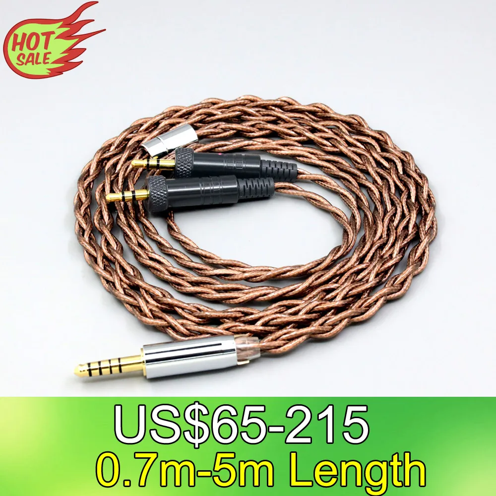 99-24k-Gold-7n-Pure-Silver-Graphene-Shield-Earphone-Cable-For-Sony-MDR ...