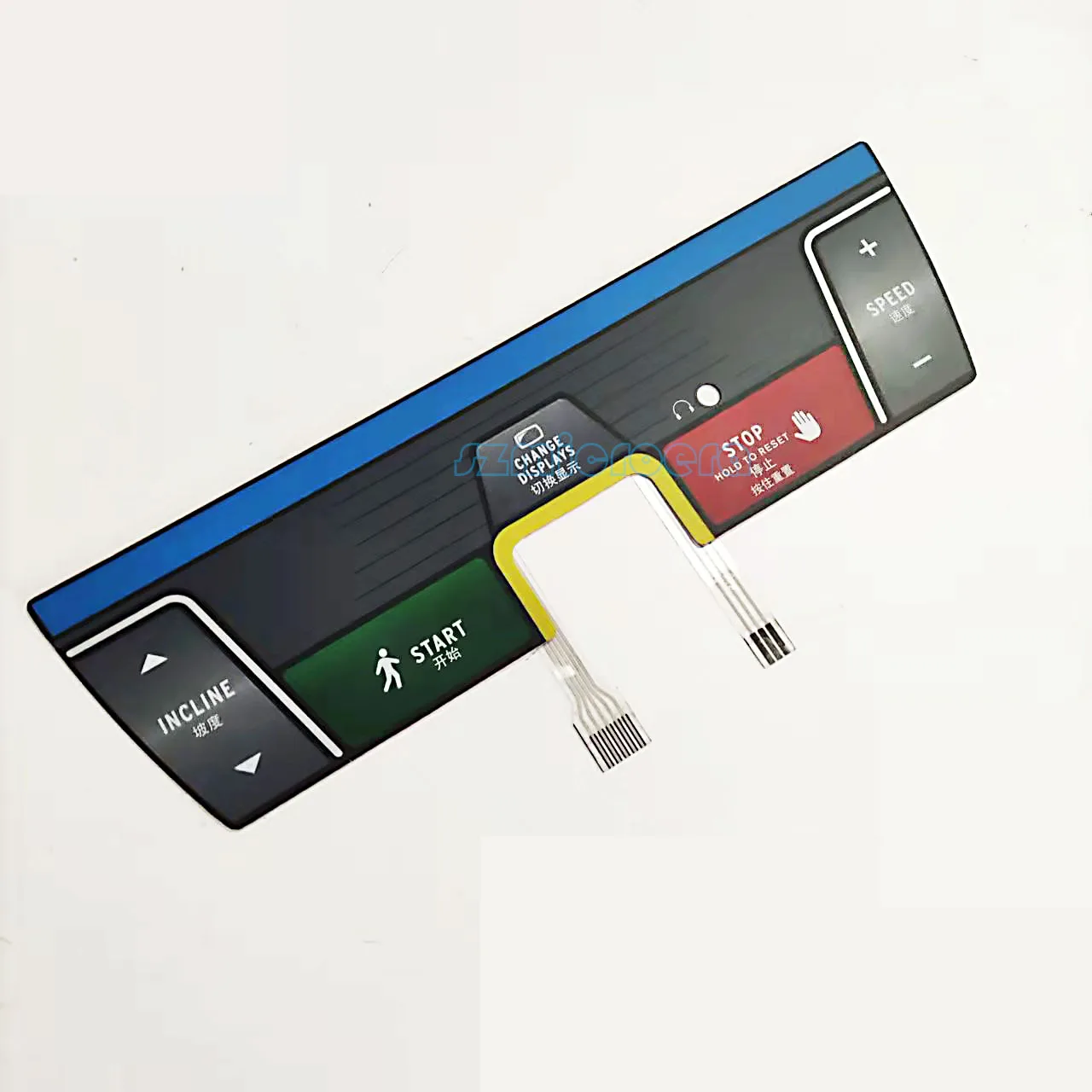 1pcs-Horizon-T202-Advanture-4-Treadmill-Membrane-Switch-Membrane-Button ...