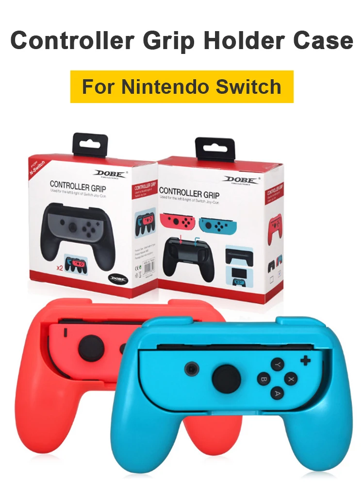 2PCS-Gamepads-Handle-Joypads-Holder-Case-for-Nintendo-Switch-Gamepad ...