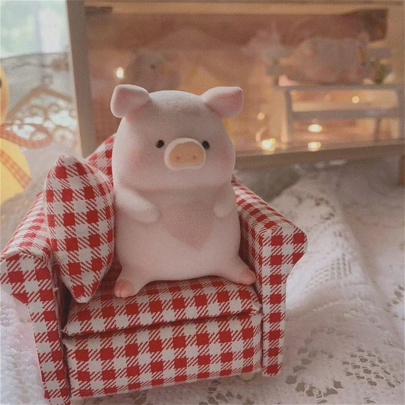 Cute Pink Teacup Pig