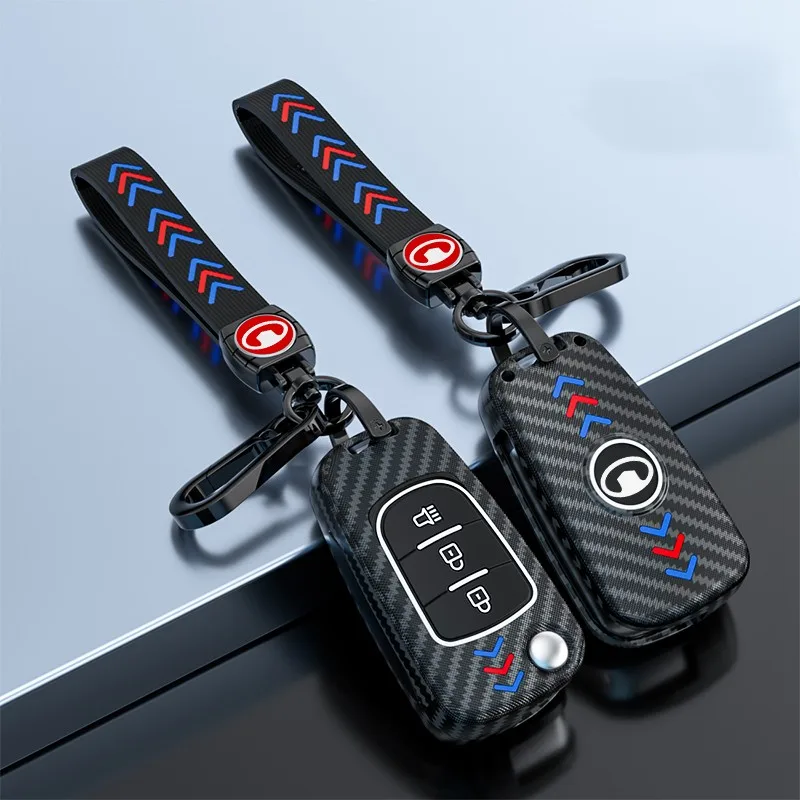 Key Case Folding Remote Control Fobs Cover Keychain For Gwm Great Wall ...