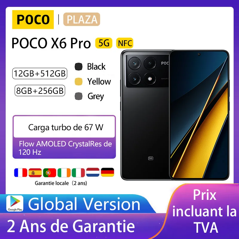 POCO-X6-Pro-5G-smart-phones-NFC-120Hz-Triple-camera-64MP-with-be-67W ...
