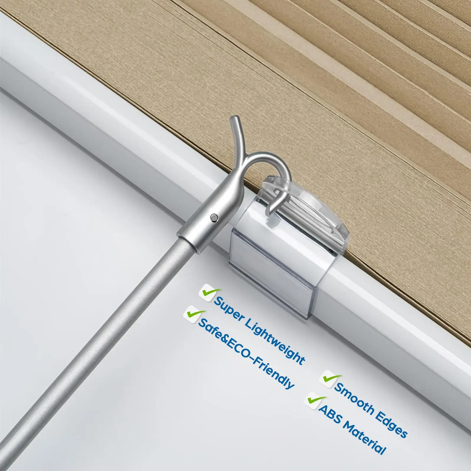 Curtains Retractable Rotary Rod Telescoping Pull Rods Opener Window ...
