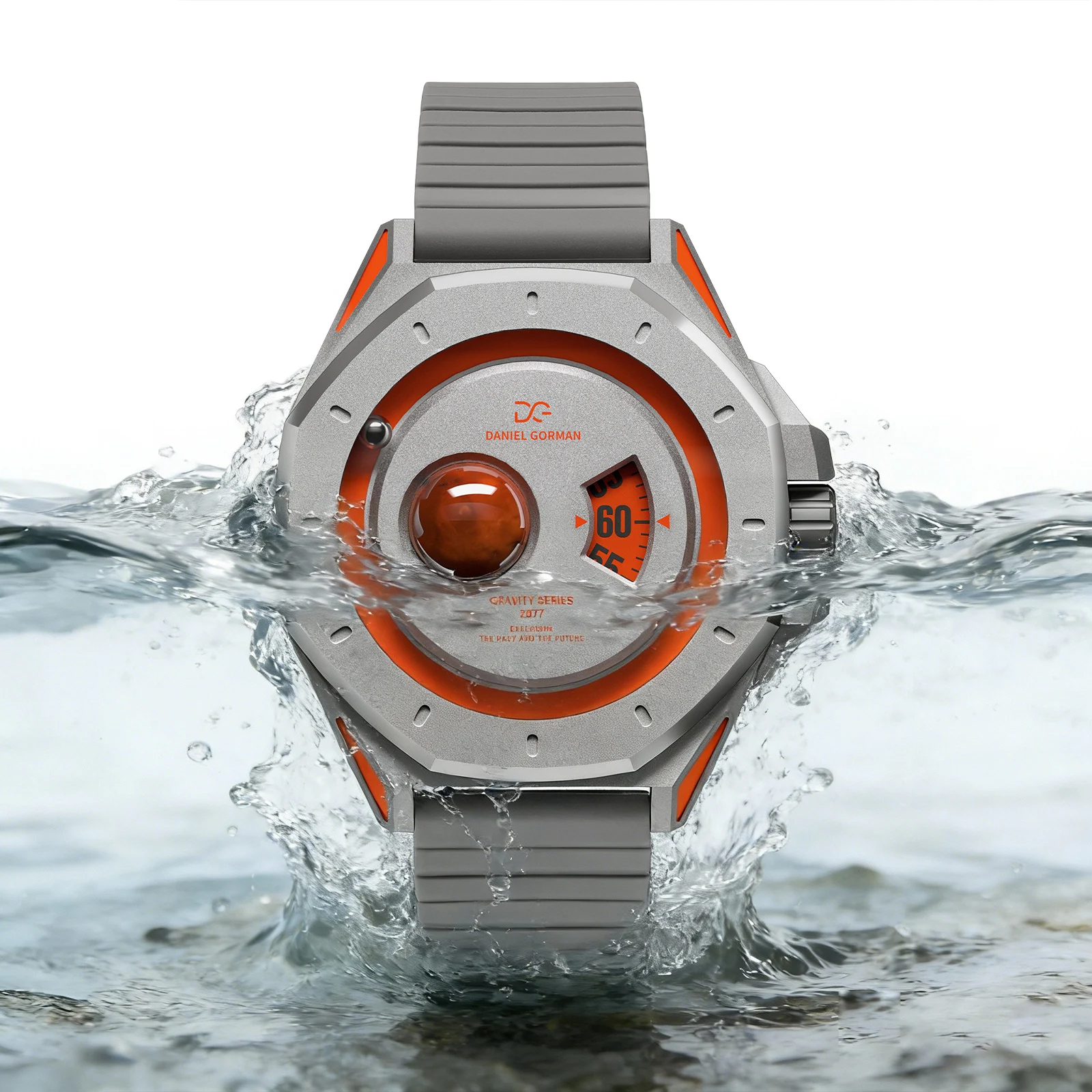 DANIEL GORMAN Mens Watches Planet Creative Fashion Quartz Wristwatch ...