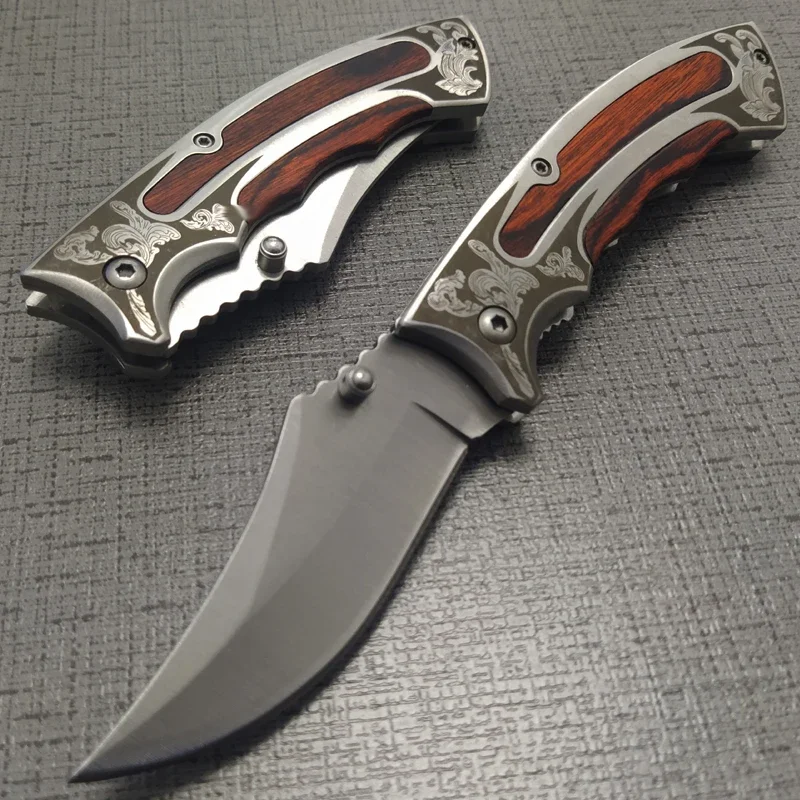 Wood Handle Folding Knife – Adventure Ready Outlet