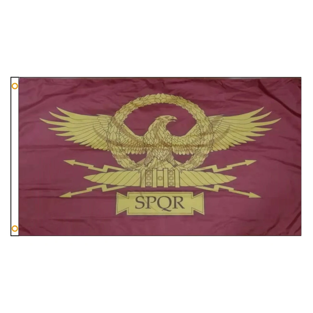 90x150cm spqr imperial romano senato e pessoas de bandeira de roma ...