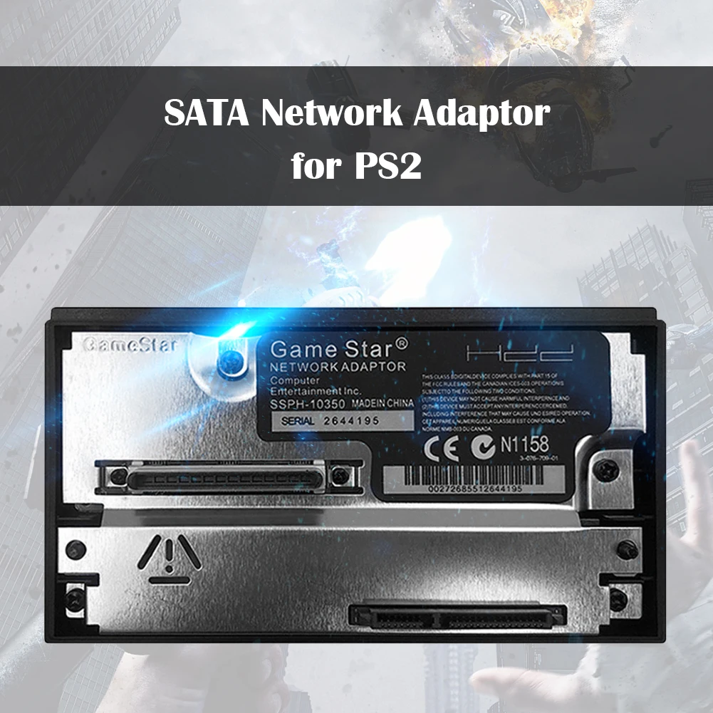 SATA-Interface-Network-Card-Adapter-for-Sony-Playstation-2-Console-SATA ...