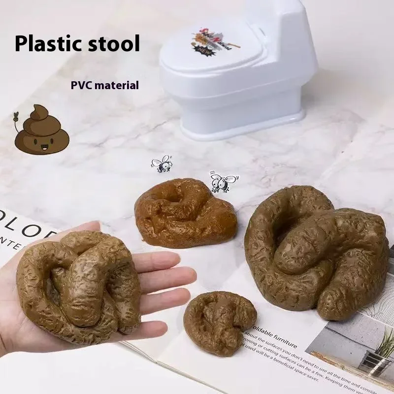 Realistic Fake Dog Poop - Soft, Non - toxic. Ideal for April Fool's ...