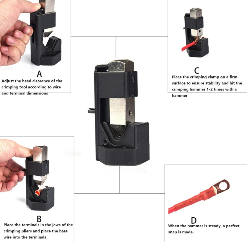 Wire Crimper Hammer Type