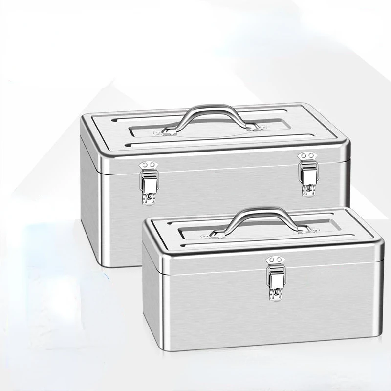 Large-capacity-ToolBox-Thickened-Stainless-Steel-Tool-Box-Industrial ...