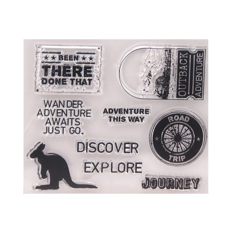 1-Buah-Jelajahi-Temukan-Stempel-Bening-untuk-Dekorasi-Pembuatan-Kartu ...