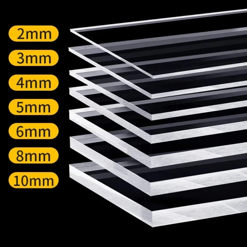 1PCS-A4-Size-297X210mm-Transparent-PVC-Board-Hard-Plastic-Sheet-Thin ...