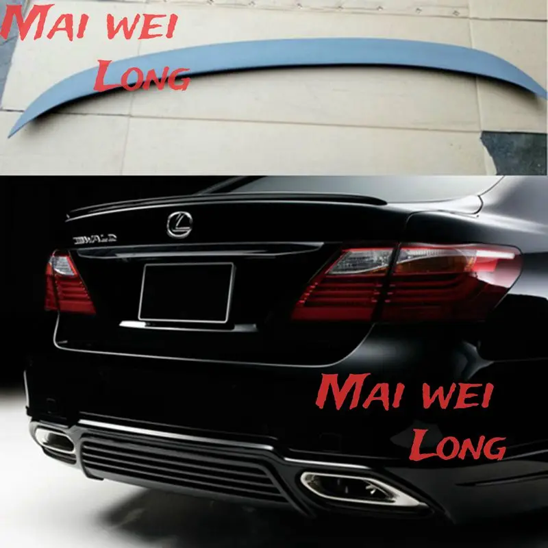 For-Lexus-LS460-LS600-LS400-LS430-Spoiler-PU-Material-Car-Rear-Wing ...