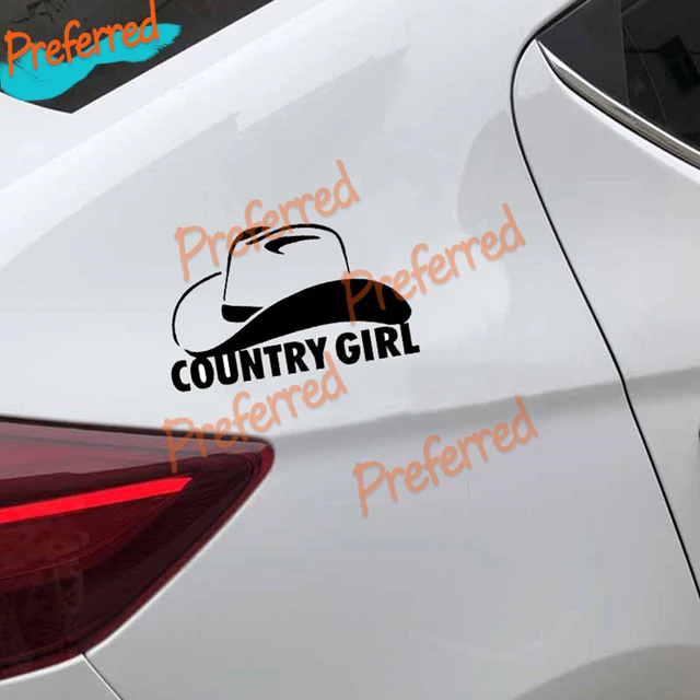 Country Girl Stickers For Trucks