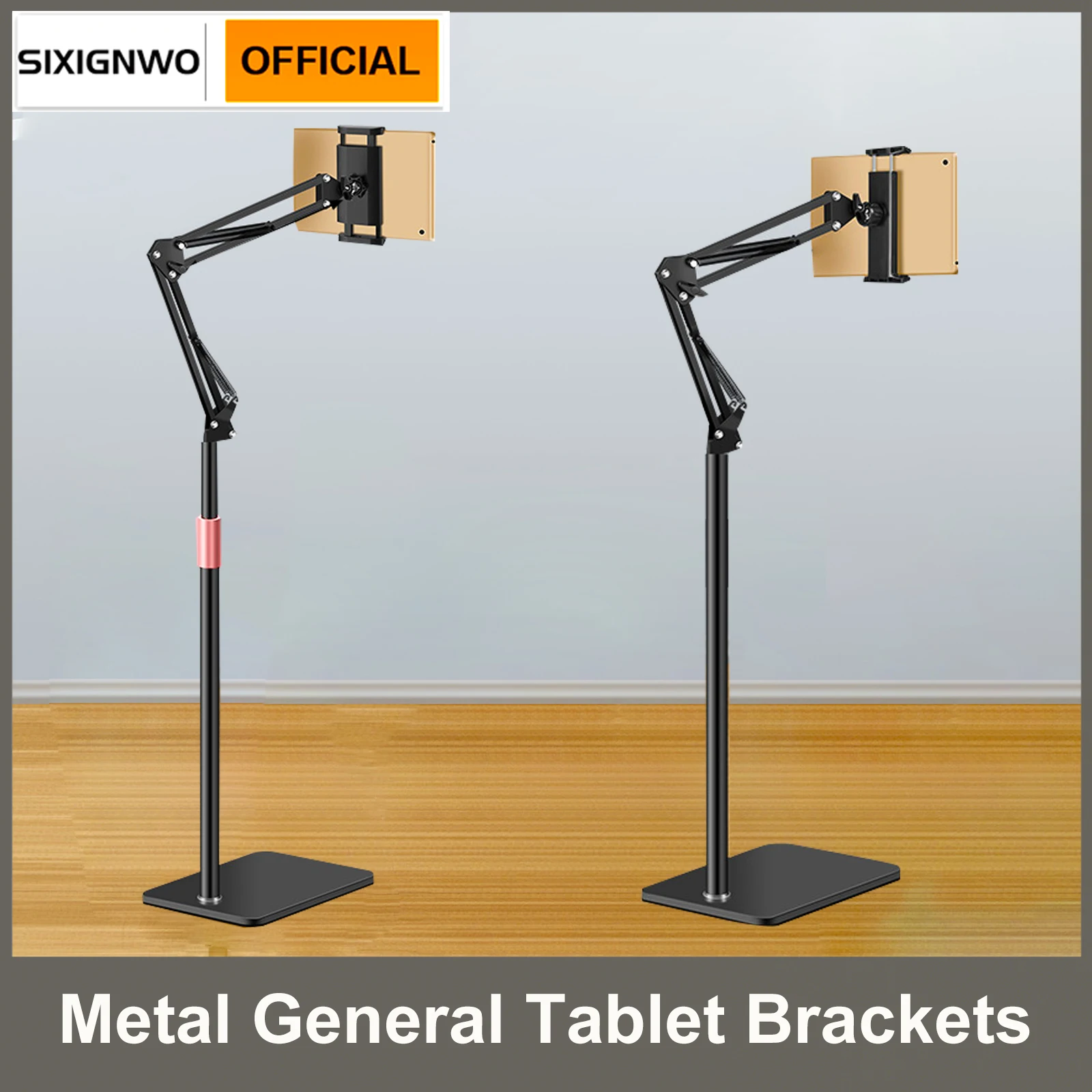 135CM-Floor-Tablet-Brackets-Adjustable-for-4-12-9-Inches-Mobile-Phones ...