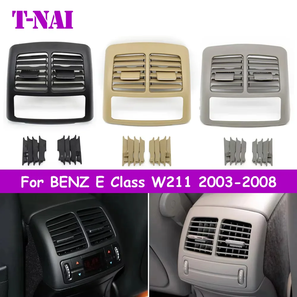 W211 Car Rear Air Conditioning AC Vent Grille Outlet Panel Cover For ...