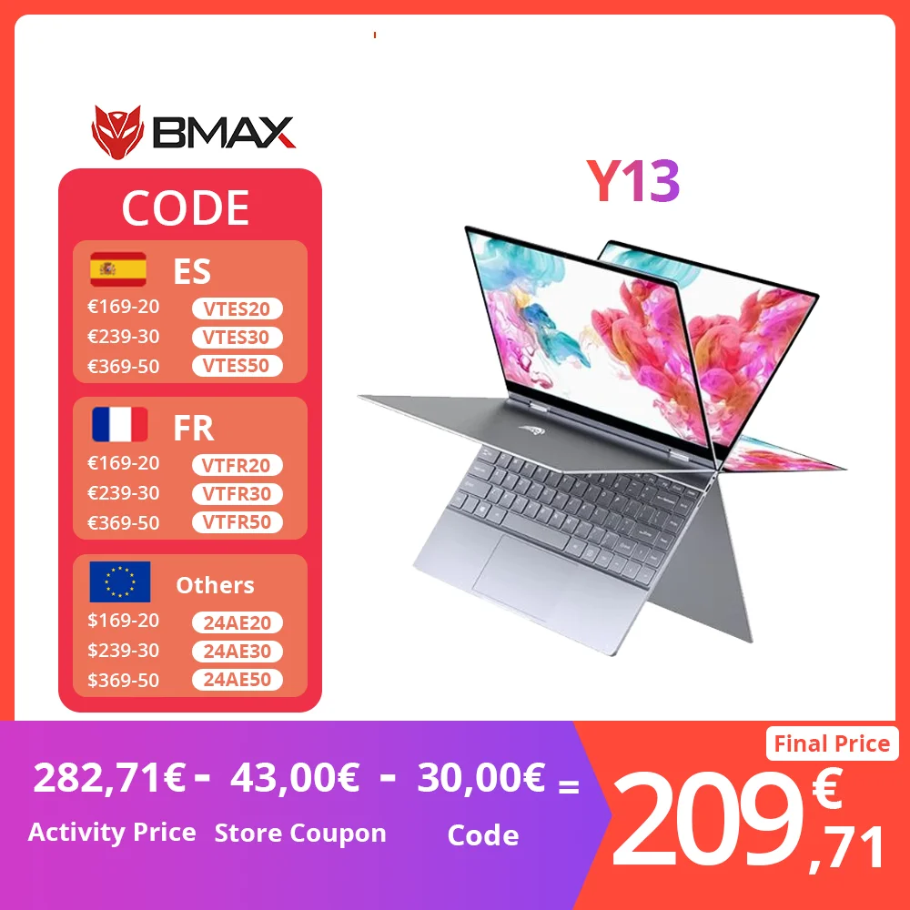 BMAX-Ordinateur-portable-Y13-avec-cran-tactile-ordinateur-portable ...