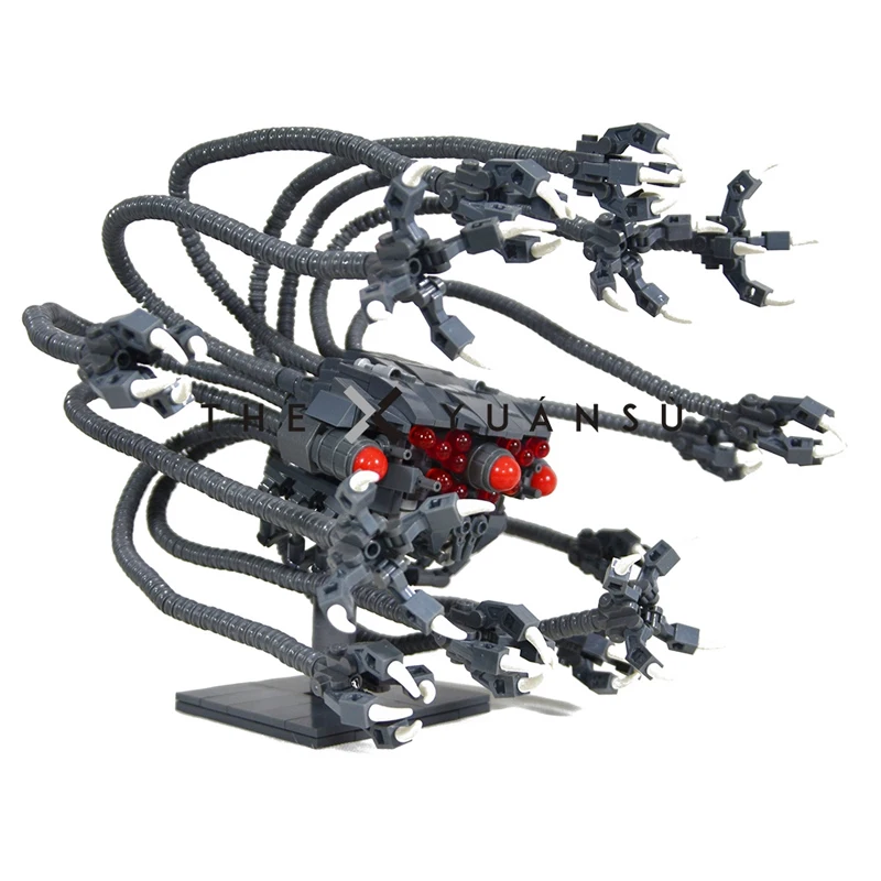 Mechanical-Octopus-Squid-Fighting-Warfare-Soldier-Robots-Model-Assembly ...