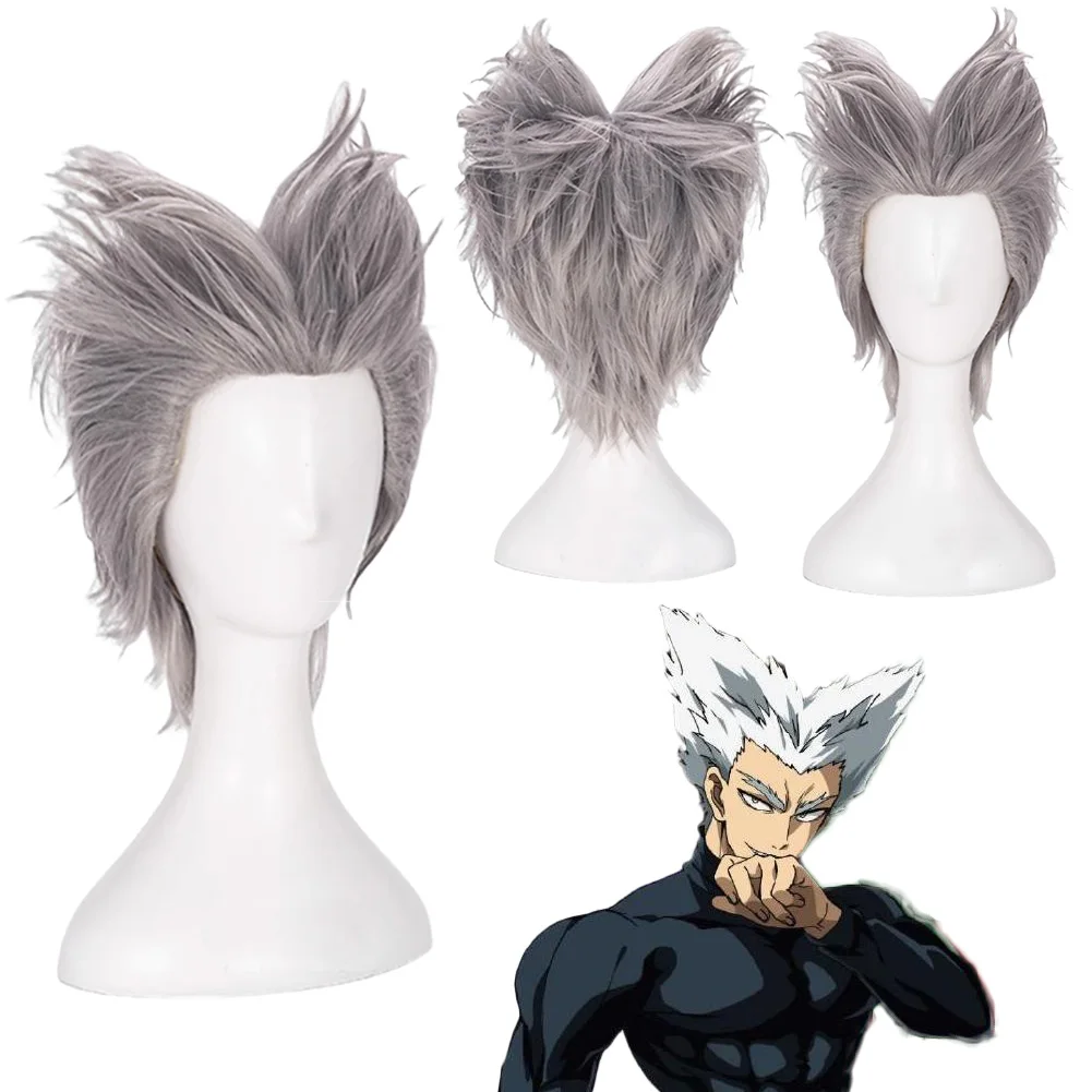 Fantasia Punch Garou Wigs Cosplay Hair Anime Weirdo Disfraz Costume ...