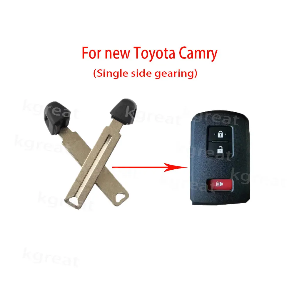 10pcs Emergency Smart Prox Remote Key Fob Uncut Blade Blank Insert for ...