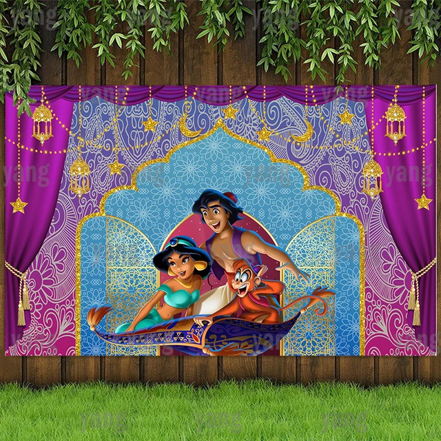 Aladdin Party Backdrop