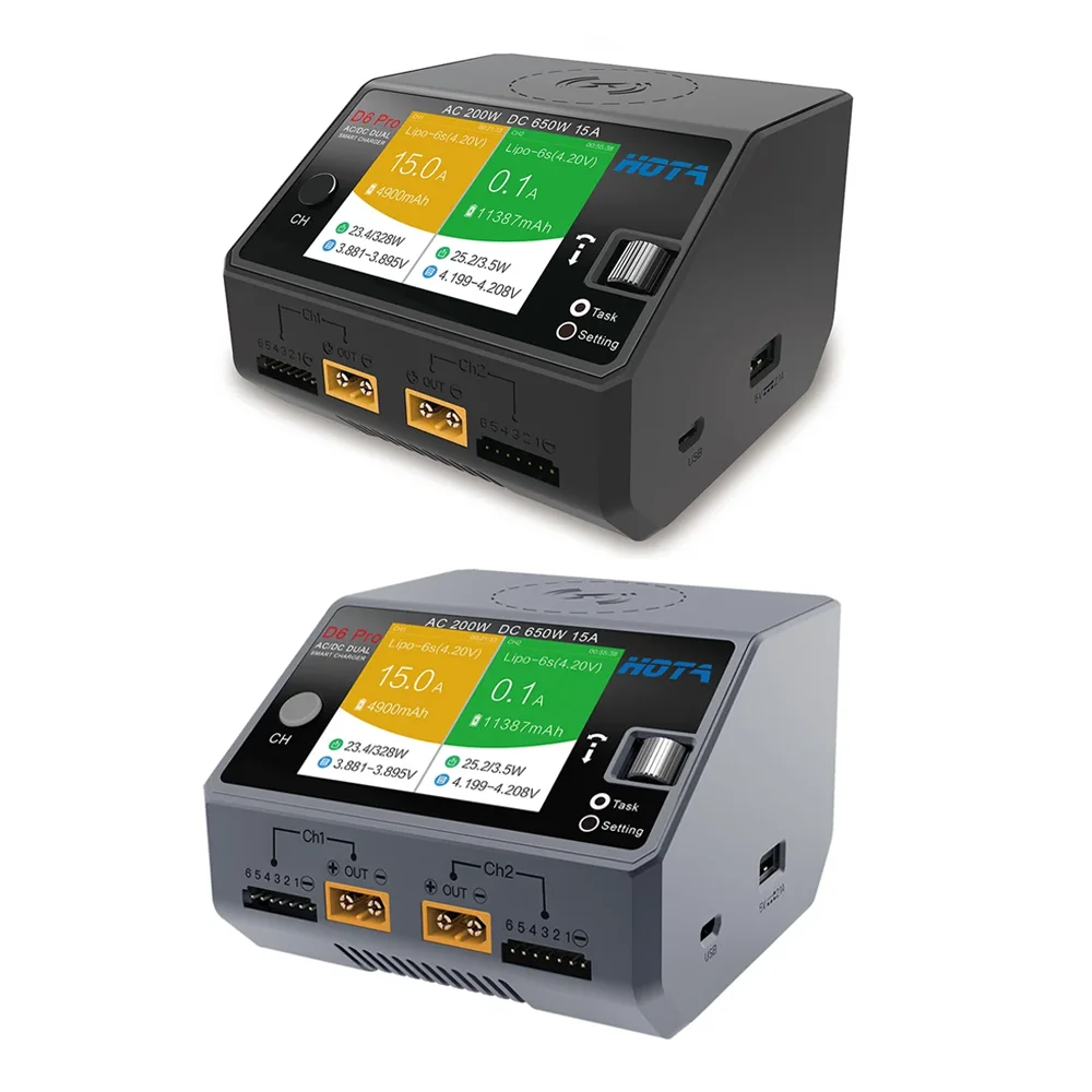 HOTA-D6-Pro-Smart-Charger-AC200W-DC650W-15A-for-Lipo-LiIon-NiMH-Battery ...