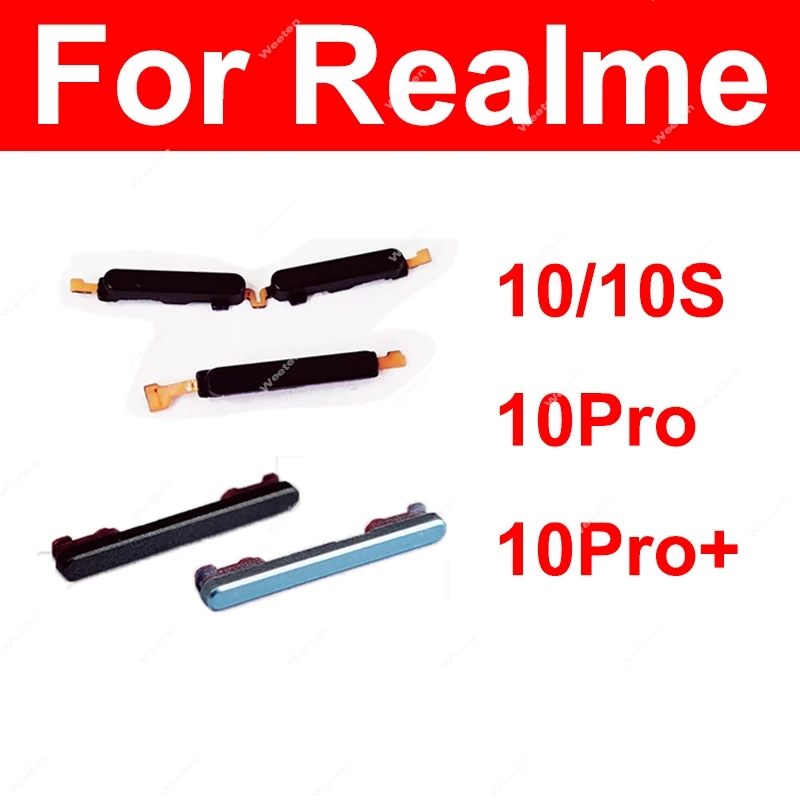Power Volume Buttons For Realme 10 10S 10 Pro Plus 10pro 5G On OFF ...