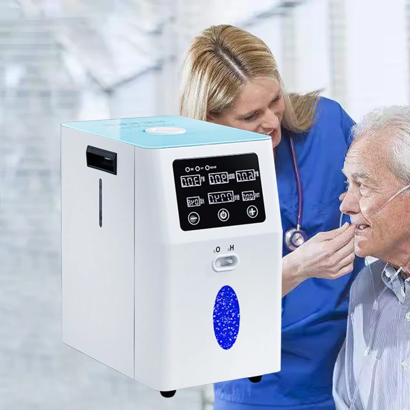 PEM HHO Therapy 900ml/1500ml/3000ml/Min Molecular Oxygen and Hydrogen Machine Inhaler H2 ...