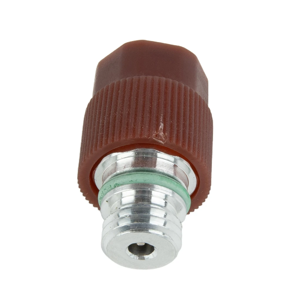 A/C Service Valve High Side R-134a Port Adapter With Replaceable Valve ...