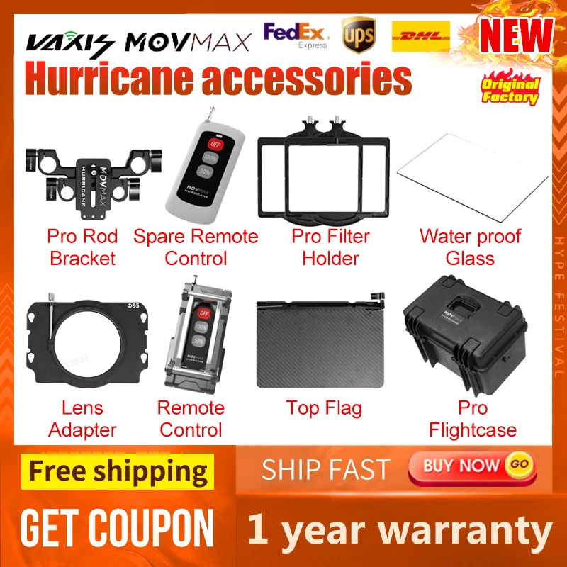 Vaxis-Movmax-Hurricane-accessories-Flightcase-Bracket-Filter-Holder ...