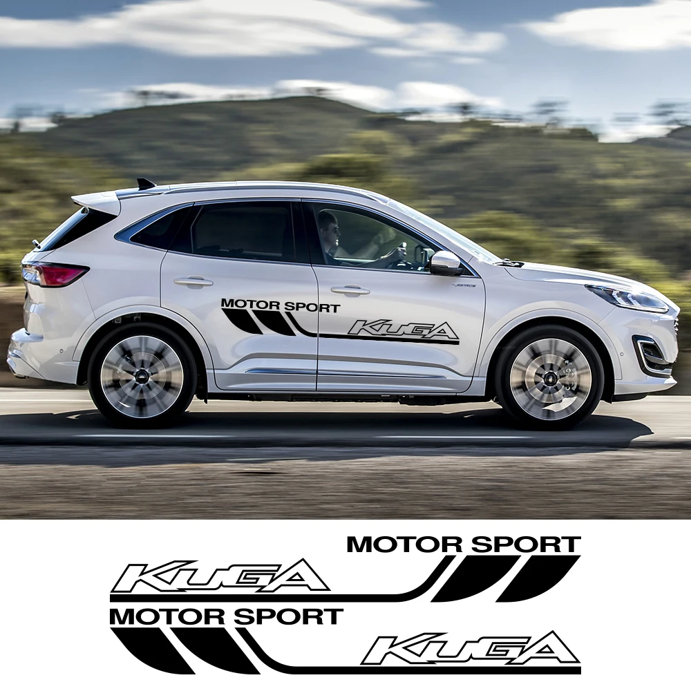 Adesivos-laterais-da-porta-do-carro-para-Ford-Kuga-Sport-Graphics ...