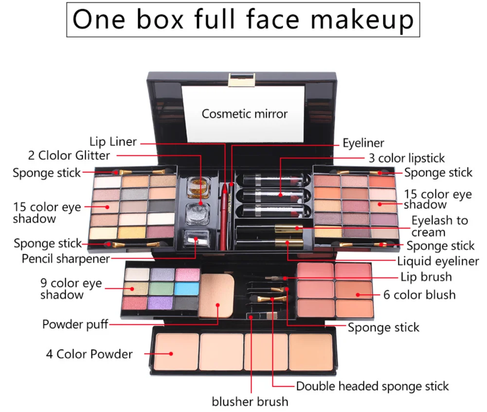 MISS-ROSE-All-In-One-Makeup-Kit-for-Women-Full-Set-Make-up-Gift-Sets ...