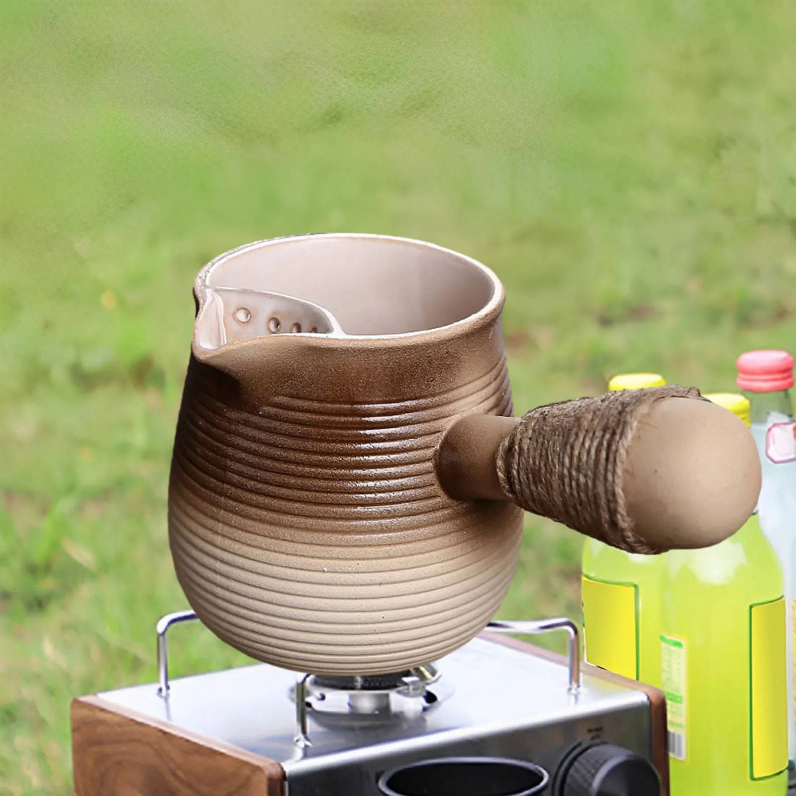 Pot-tea-Maker-Round-The-Stove-To-Cook-Roast-Tea-In-Winter-White-Mud ...