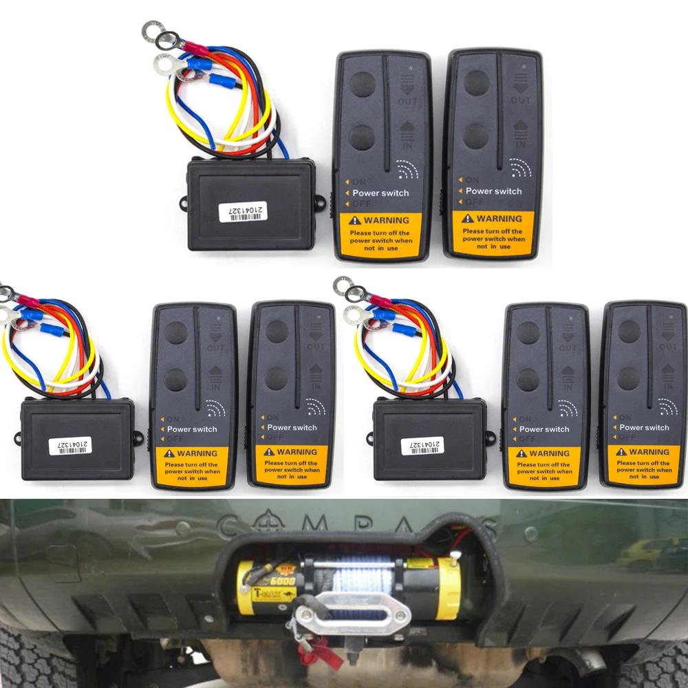 3-Set-2-4G-12V-24V-50M-Digital-Wireless-Winches-Remote-Control ...