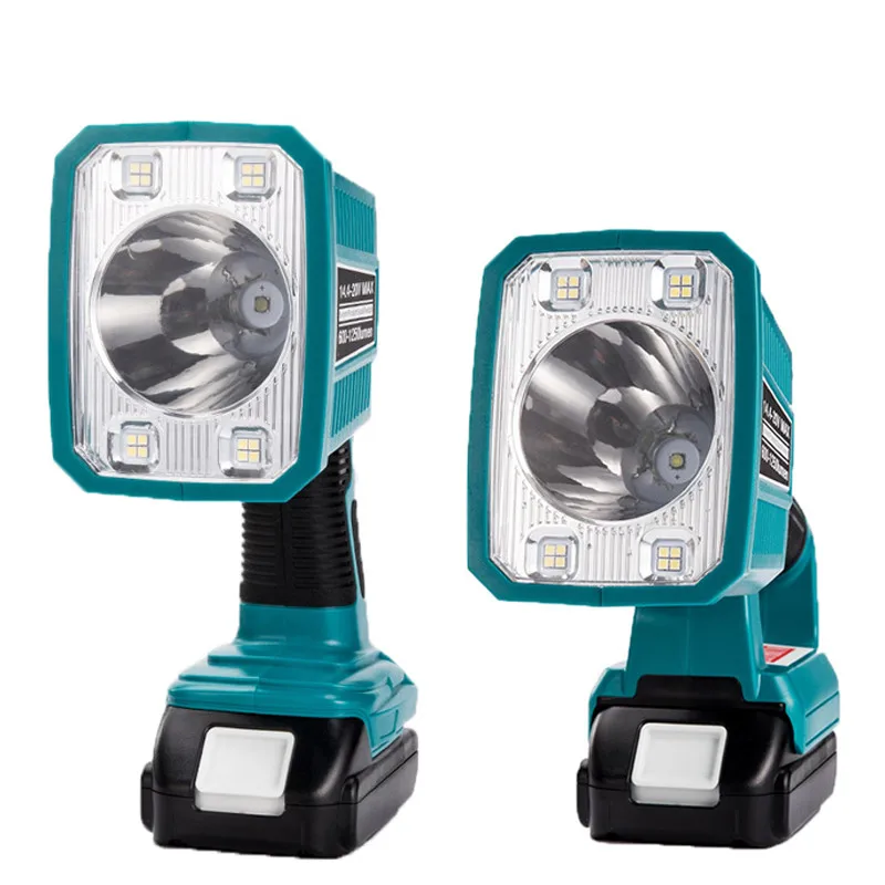 Cordless 18W LED Lamp Work Light for Makita 18V Li ion Battery 1250 ...