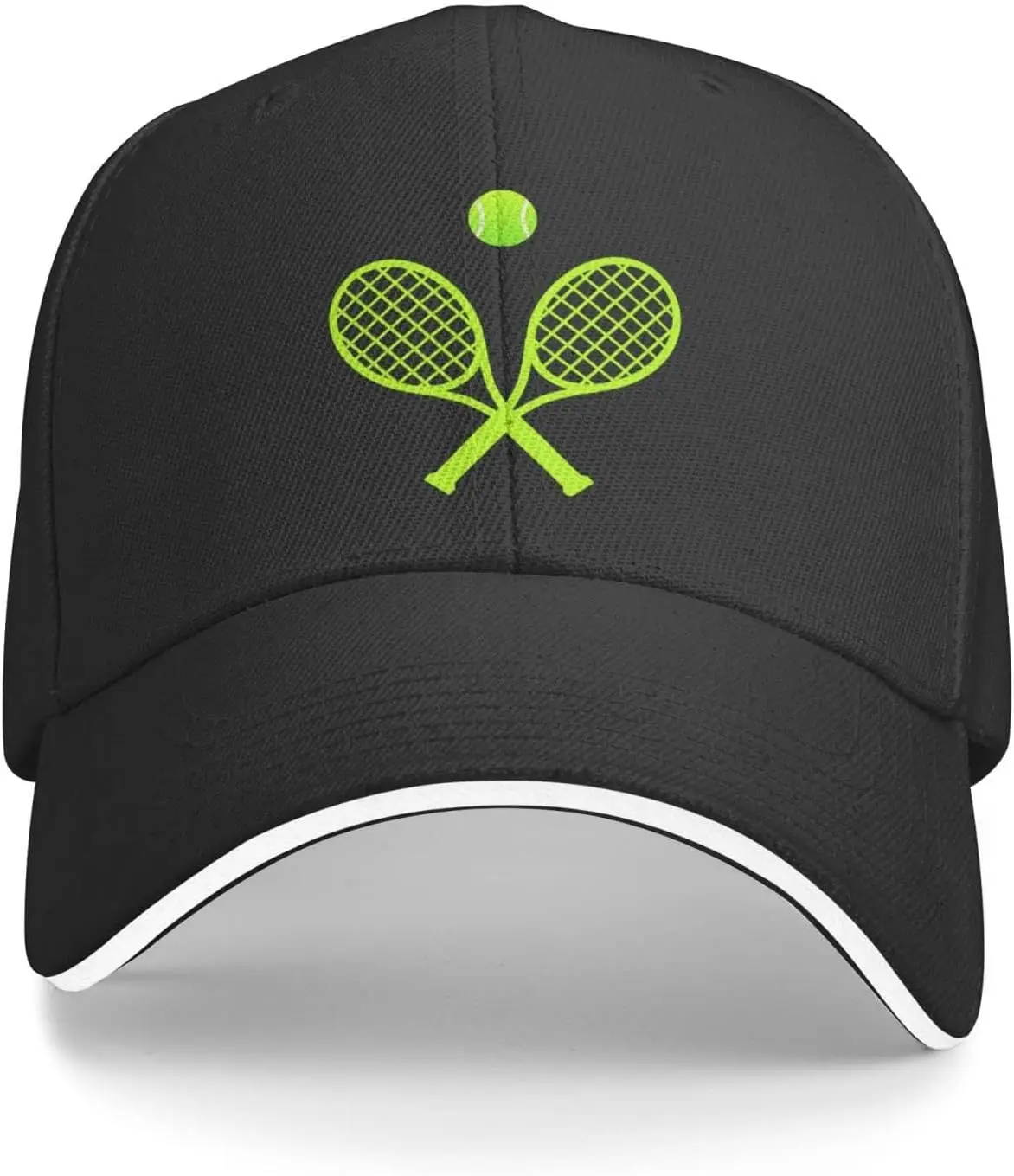 Unisex Love Tennis Baseball Cap Adjustable Tennis Racket Ball Baseball ...