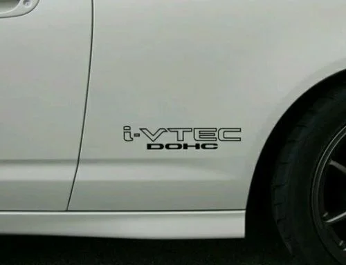 For 4Pcs/Set i V-TEC DOHC Decals Stickers