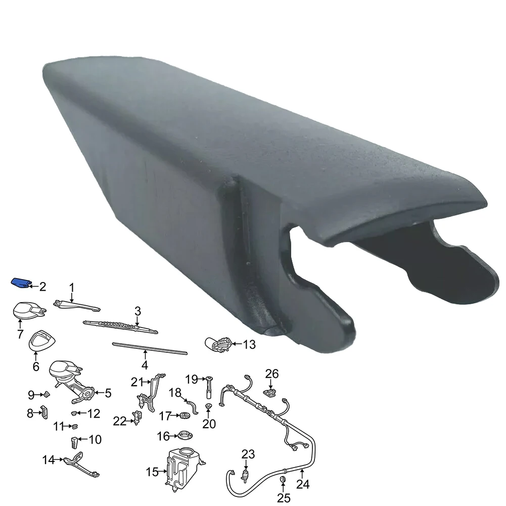 A1248240349-For-Mercedes-Benz-Car-Cover-Wiper-Windshield-Wiper-W124 ...
