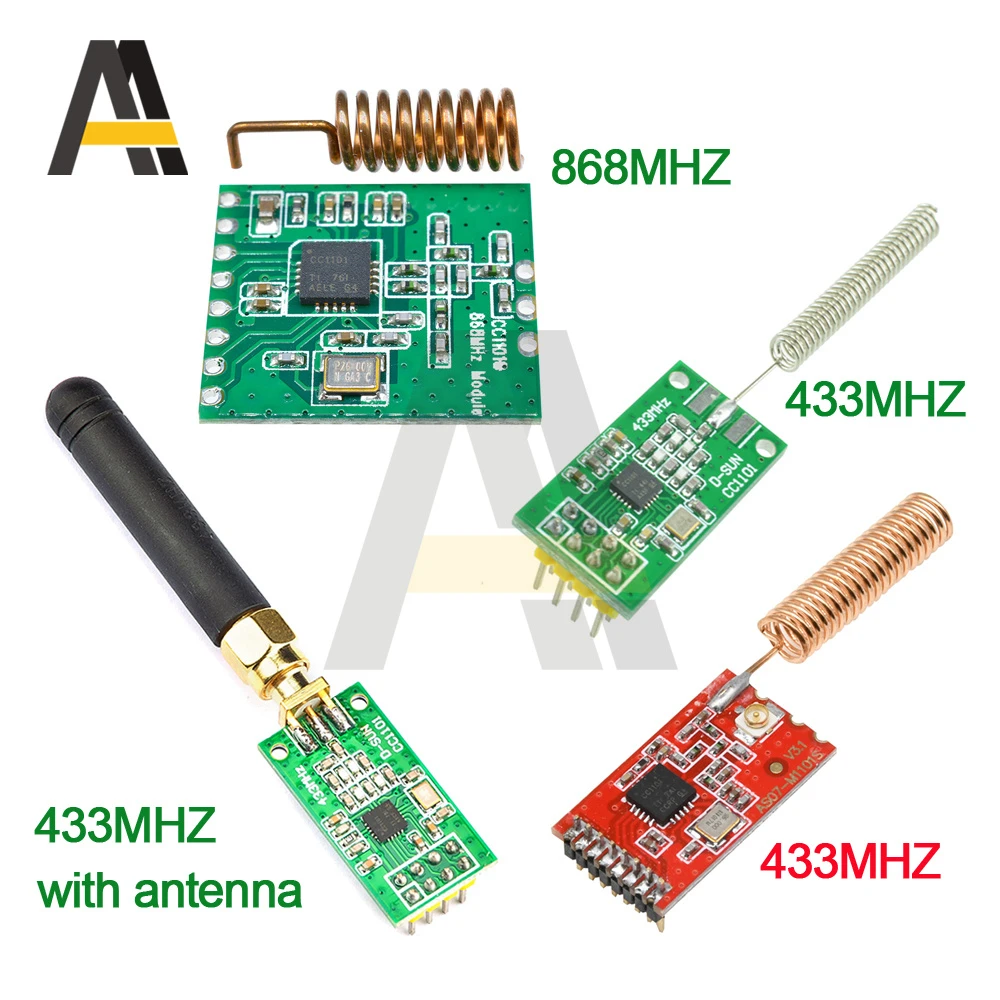 433 Mhz Rf Transceiver Cc1101 Module | Antenna Transceiver Cc1101 ...