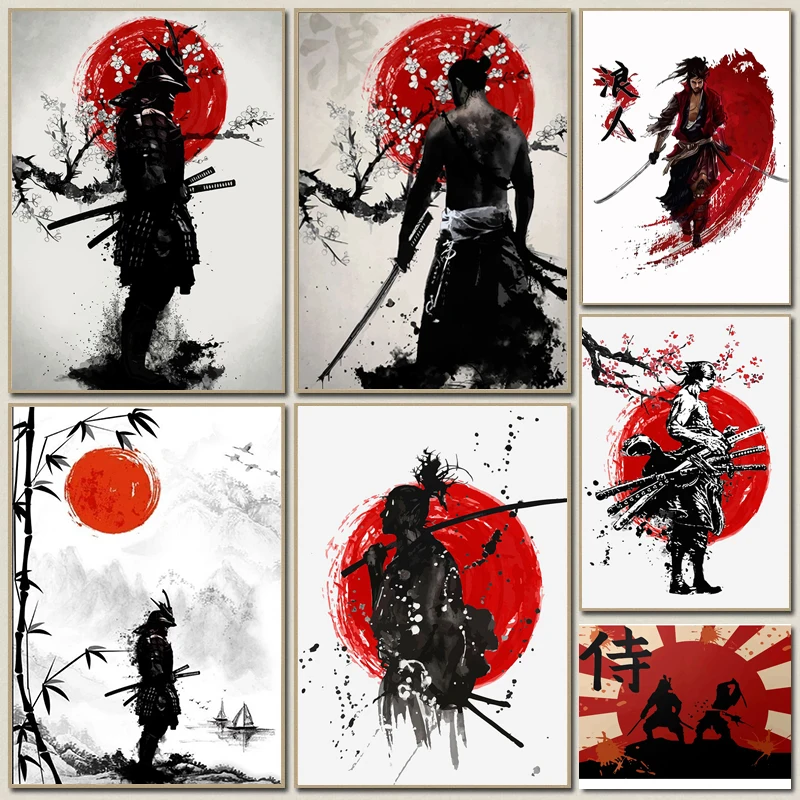 Japanese Samurai Paintings