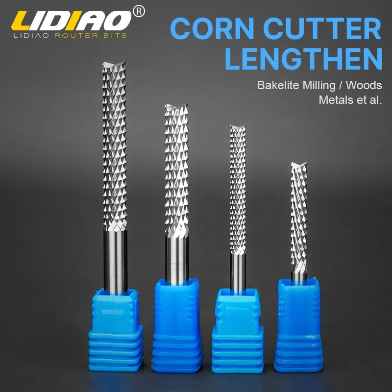 LIDIAO-Cnc-Corn-End-Mill-3-175-4-6mm-Shank-Cutting-PCB-Milling-Cutter ...