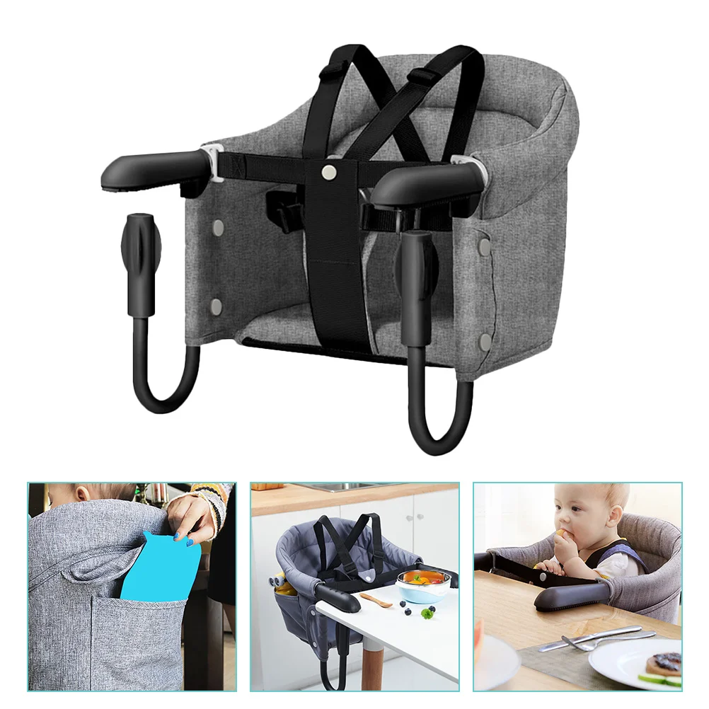 Clip-on-Table-High-Chair-Fold-Flat-Portable-Attachable-Table-Hook-On ...