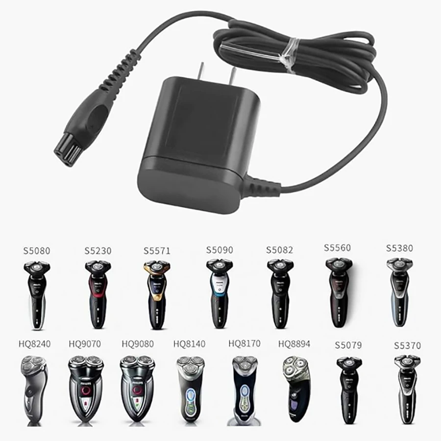 1pc US Plug Universal Portable HQ8505 Shaver Charger Replacement ...