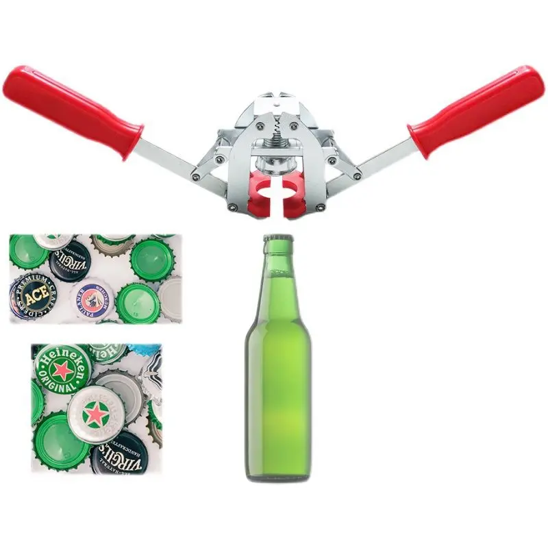 Metel-26mm-HomeBrew-Equipment-Beer-Bottle-Capper-Crown-Cap-Crimper ...