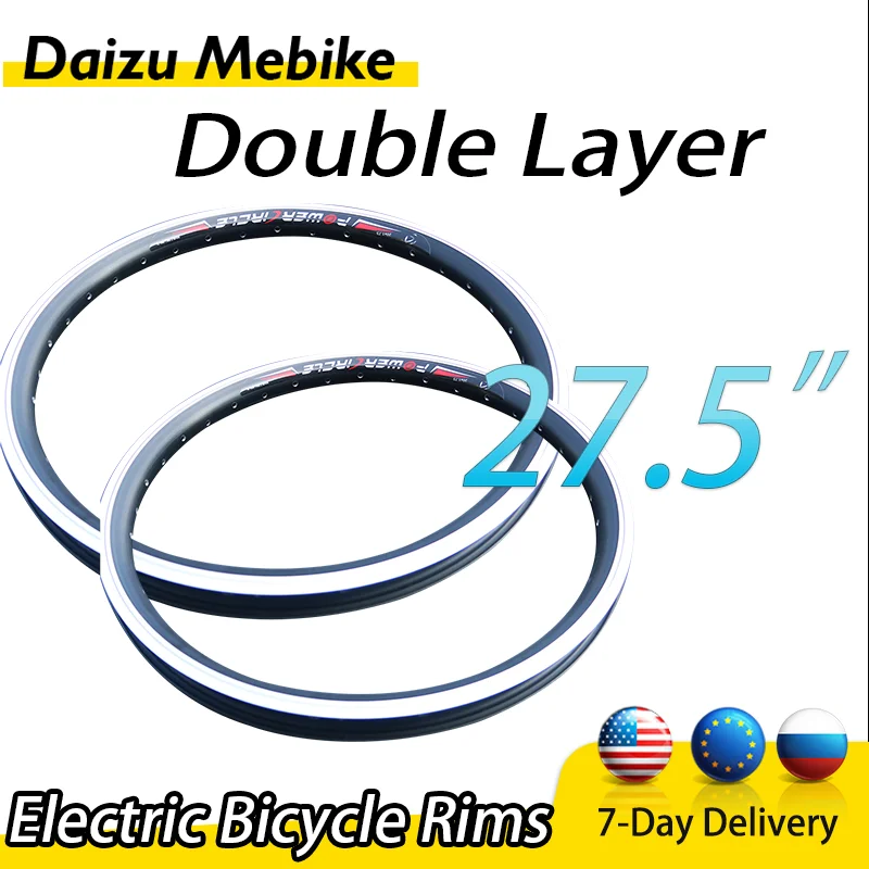 No-Return-No-Refund-Electric-Bike-Wheel-Rim-27-5-Inch-Double-Layer ...