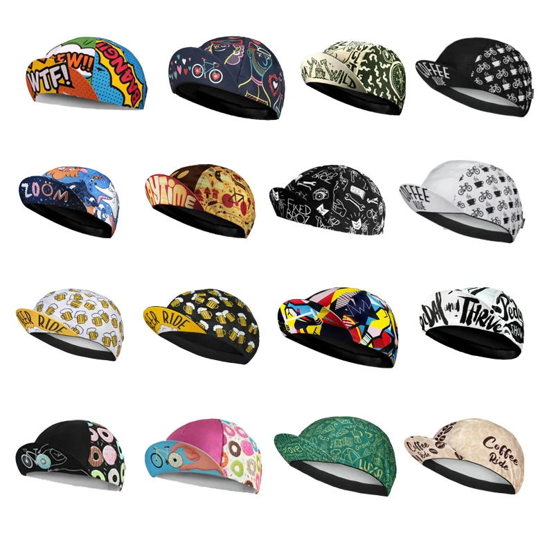 Cycling-Hat-Funny-Road-Bicycle-Cap-Summer-Breathable-Colorful-Bike ...