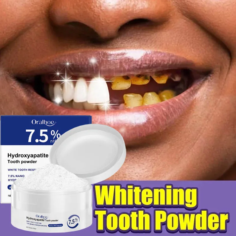 Dental care cleaning powder, gently cleans tooth stains, maintains long ...